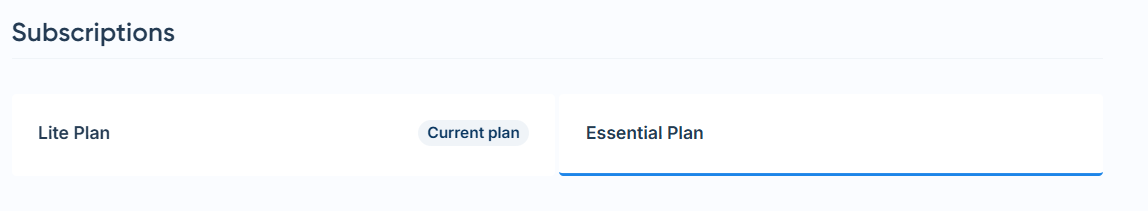 Customer Settings Lite